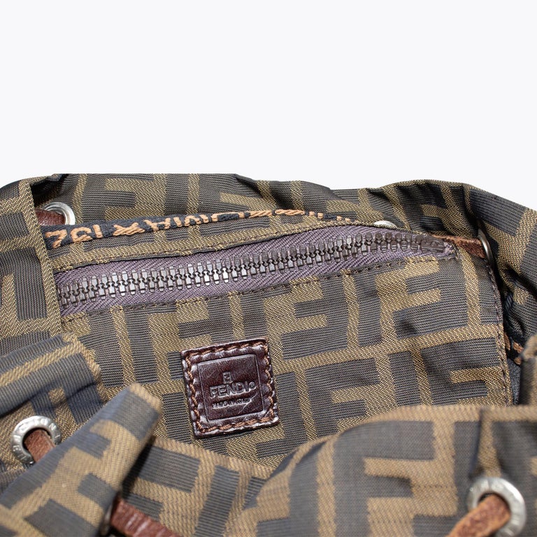 Fendi Zucca FF Backpack For Sale at 1stDibs | fendi zucca backpack