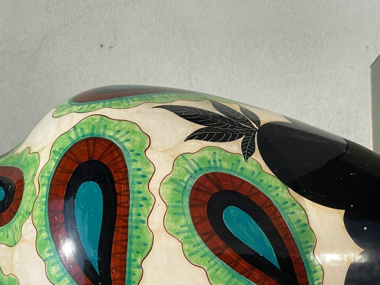 Fenice Albisola, Aso Vintage in Ceramica, Vaso Ceramica Fenice Albisola ...