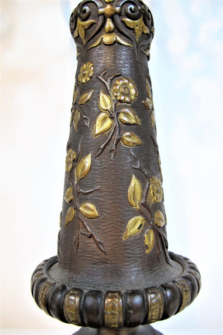 Ferdinand Barbedienne, Important Pair of Orientalist Candelabras For ...