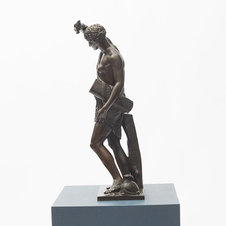 Ferdinand Barbedienne Bronze Sculpture of Diana of Gabii For Sale at ...