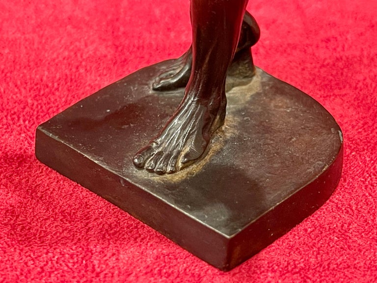 Ferdinand BARBEDIENNE - Bronze, The Flayed For Sale at 1stDibs