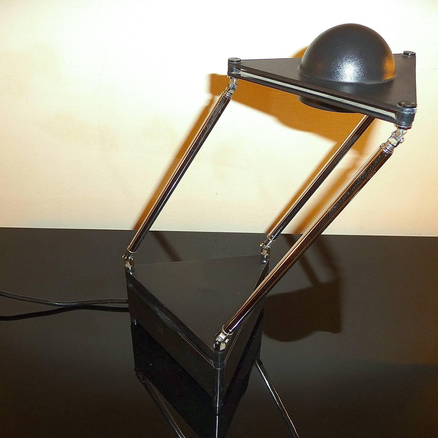 Ferdinand Porsche Kandido Telescopic Table Lamp for Luci, Italy, 1980s ...