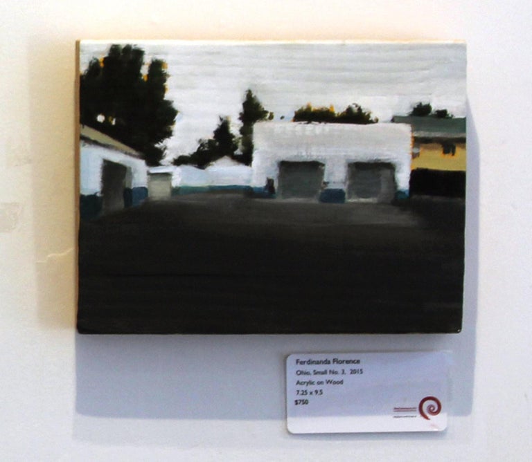 Ferdinanda Florence - Ohio Small No. 3, Industrial Scene, Acrylic, Wood ...