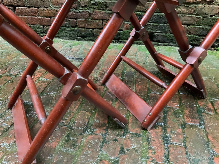 Ferguson Brothers Manufacturing Company Campaign Style Luggage Racks at ...