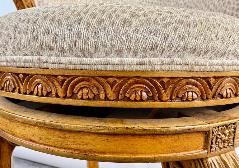 Ferguson Copeland Italian Provincial Style Bar Stool, a Pair For Sale ...