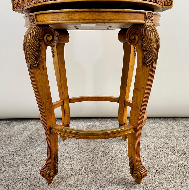 Ferguson Copeland Italian Provincial Style Bar Stool, a Pair For Sale ...