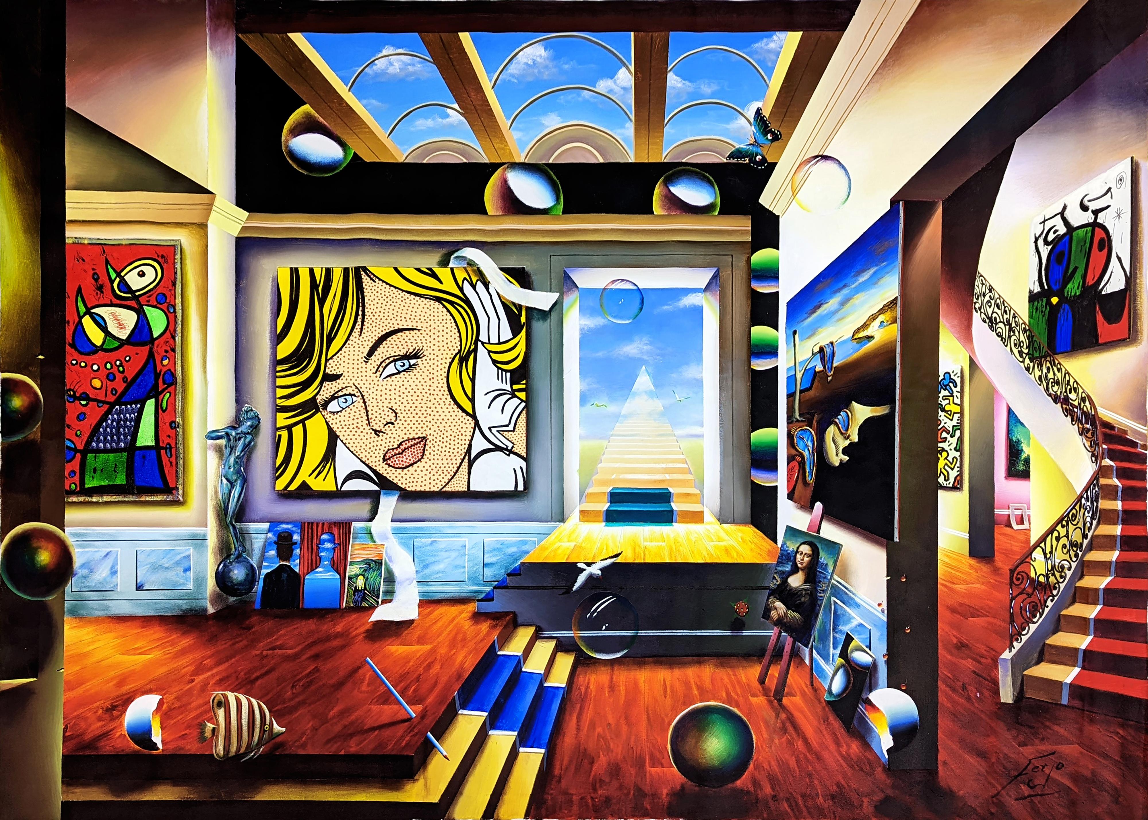 Ferjo, Fernando de Jesus Oliveira - GRAND WINDOW (PICASSO MIRO) For ...