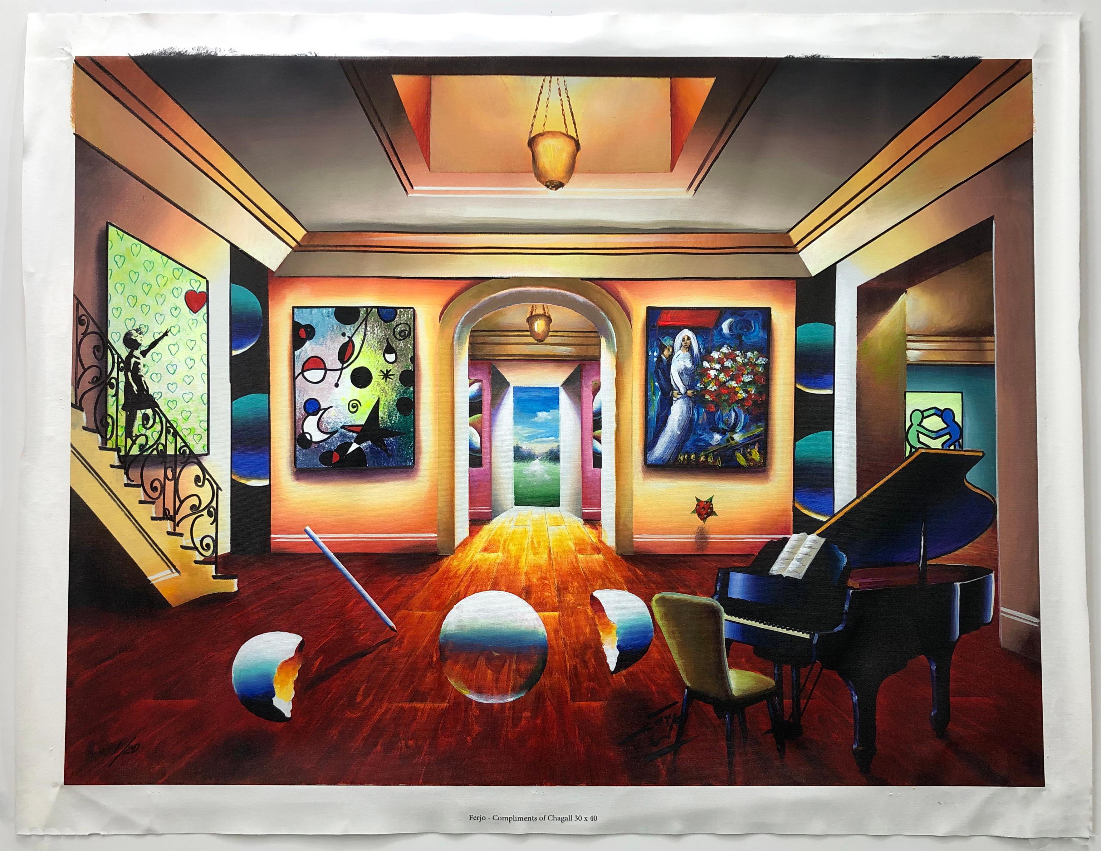 Ferjo, Fernando de Jesus Oliveira - COMPLIMENTS OF CHAGALL (BANKSY MIRO ...