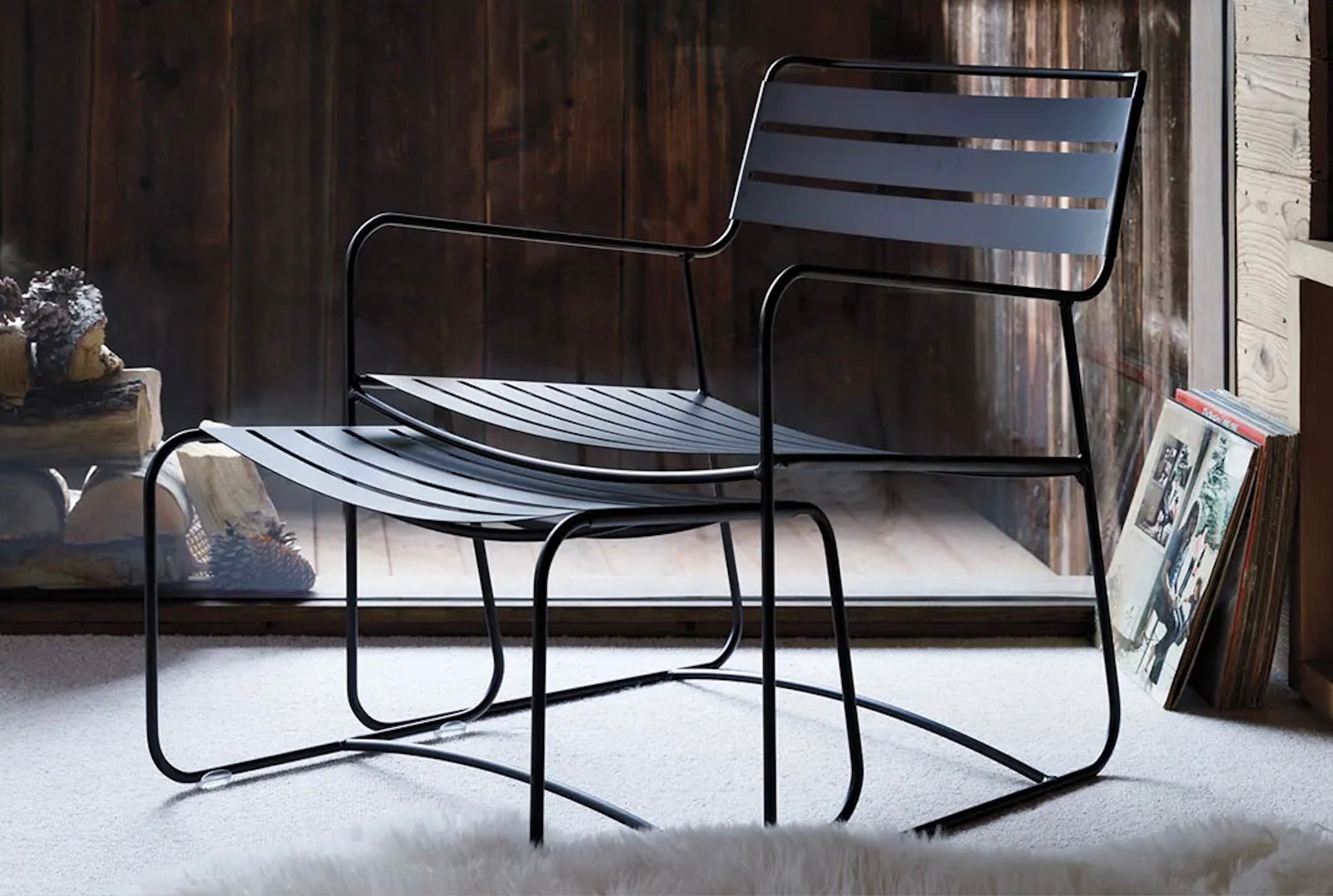 Fermob - SURPRISING Low Armchair - Maya Blue For Sale at 1stDibs