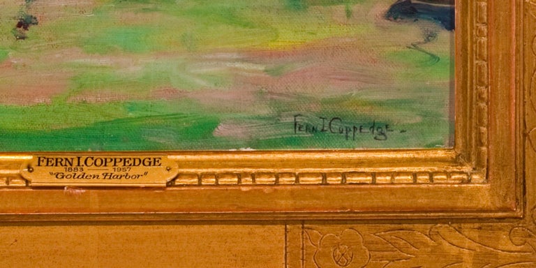 Fern Isabel Coppedge - "Golden Harbor" For Sale at 1stDibs