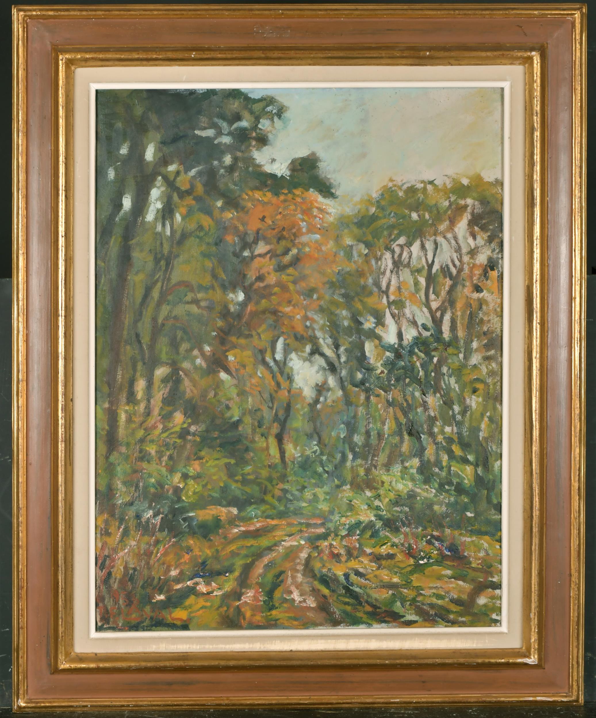 Fernand Laval - Large Antique French Impressionist Oil Painting ...