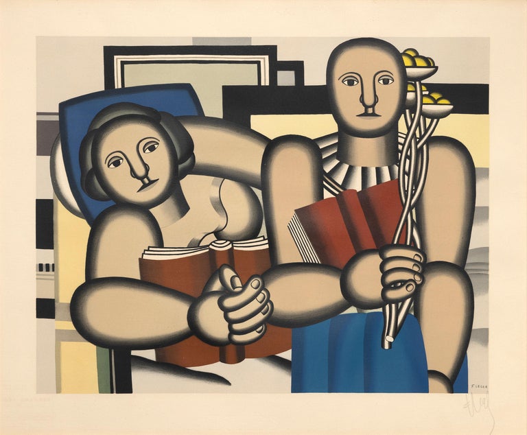 Fernand Léger - Le Lecture For Sale at 1stDibs