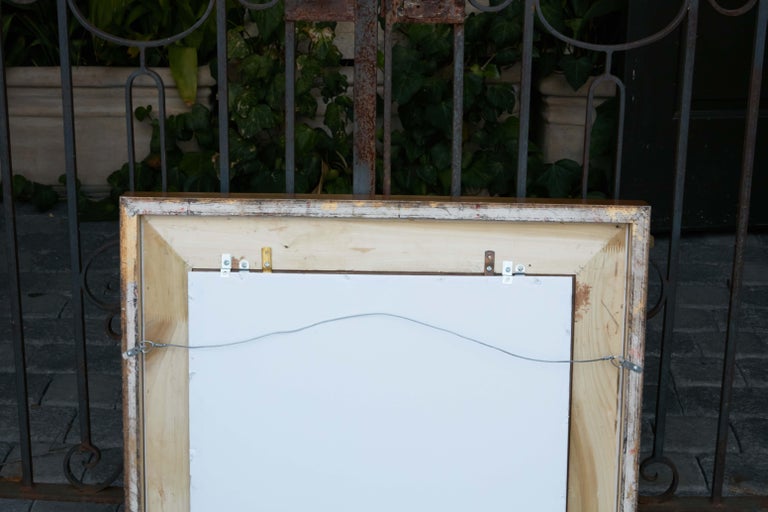 Fernand Maissen Oil on Panel Painting Depicting a Setter Hunting a ...