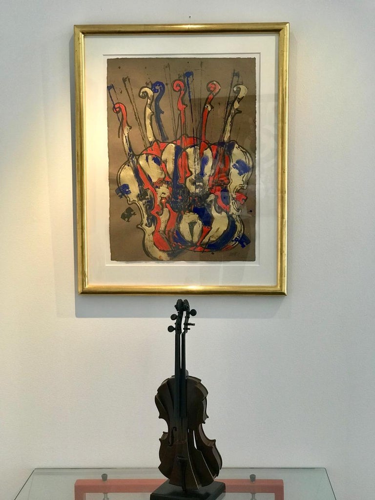 Fernandez Arman - Hommage à Yves Klein at 1stDibs