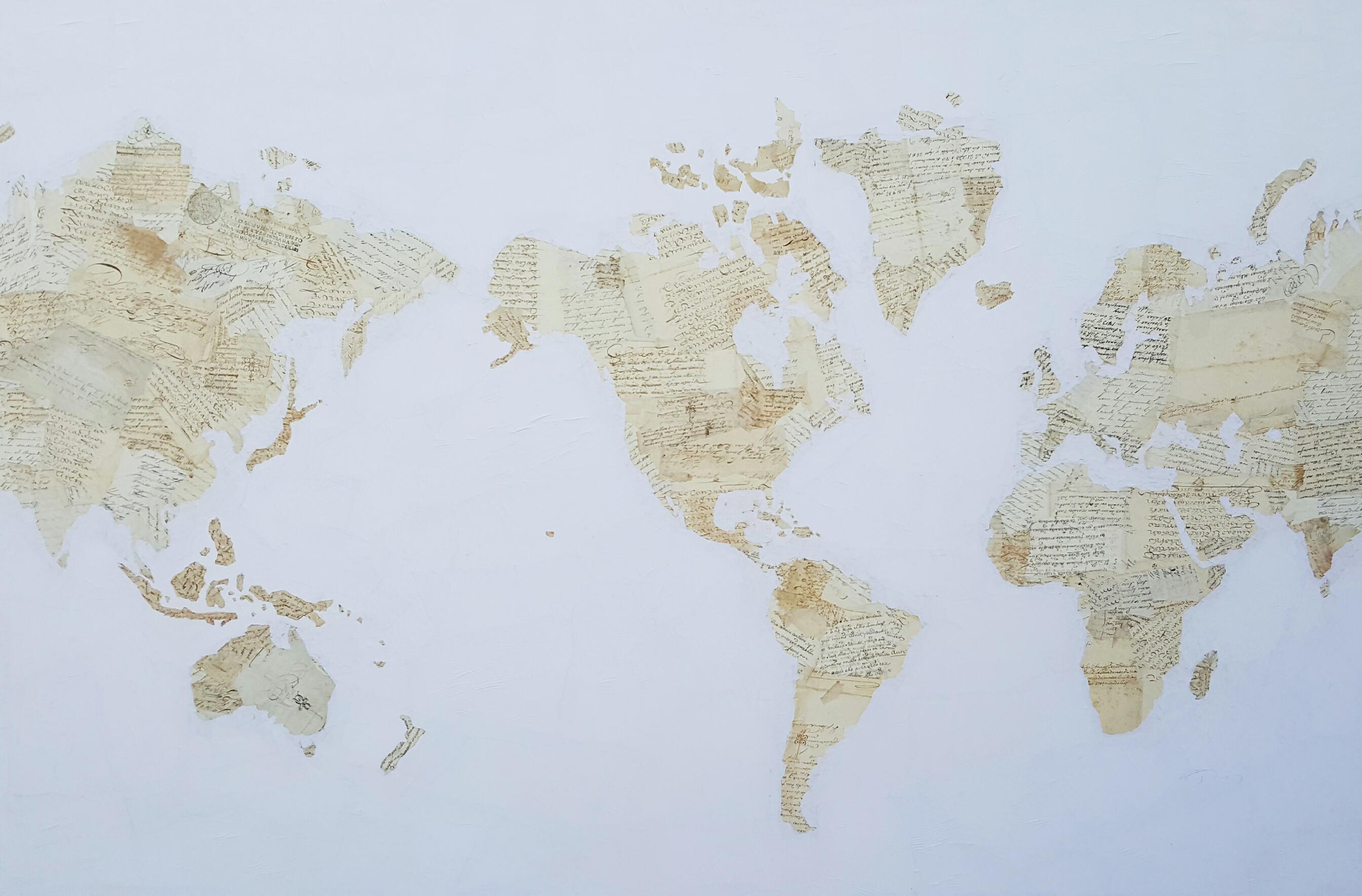 Fernando Alday - Mapa De La Rosa - 21st Century, Contemporary, Old ...