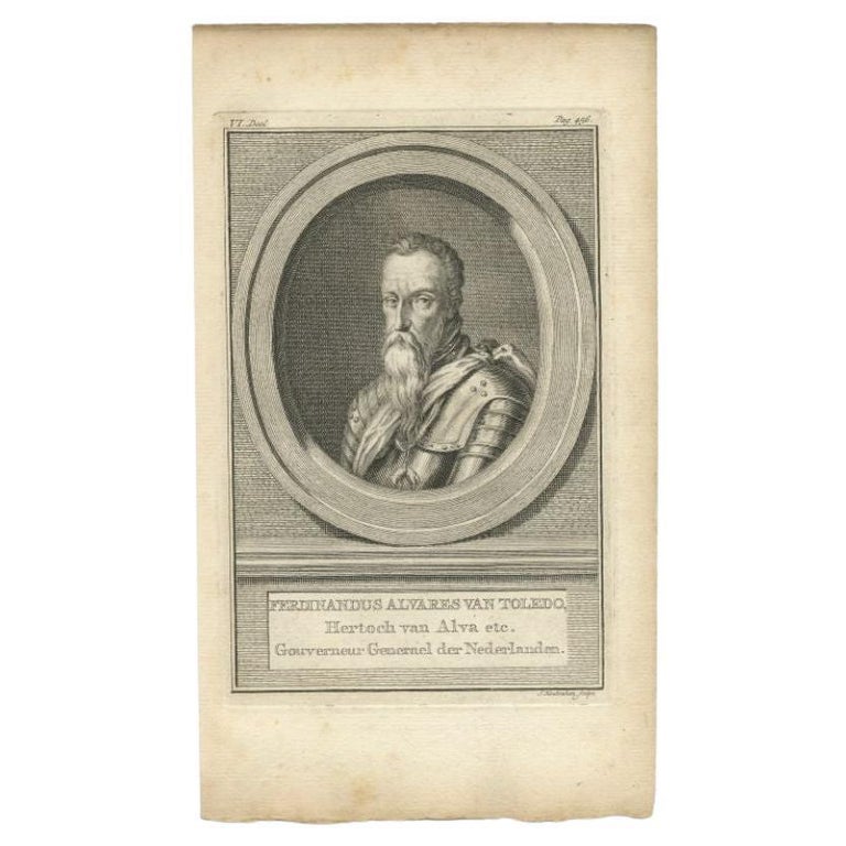 Fernando Alvarez de Toledo y Pimentel, Spanish Noble, General and ...