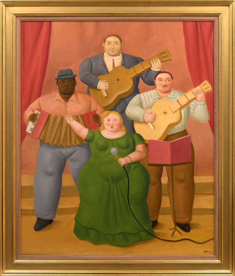 Fernando Botero - Musicos y Cantante For Sale at 1stDibs | fernando ...
