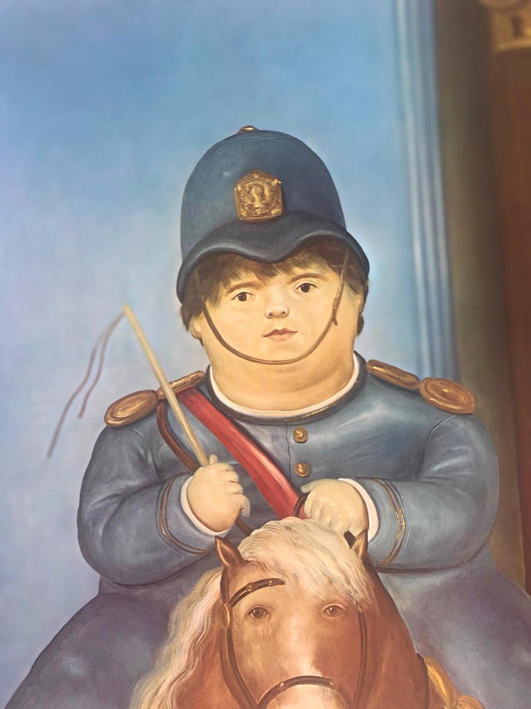 Fernando Botero - Child on Horse For Sale at 1stDibs