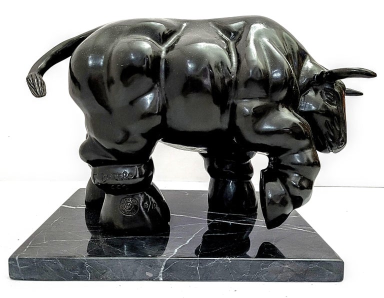 Bull Bronze Sculpture at 1stDibs