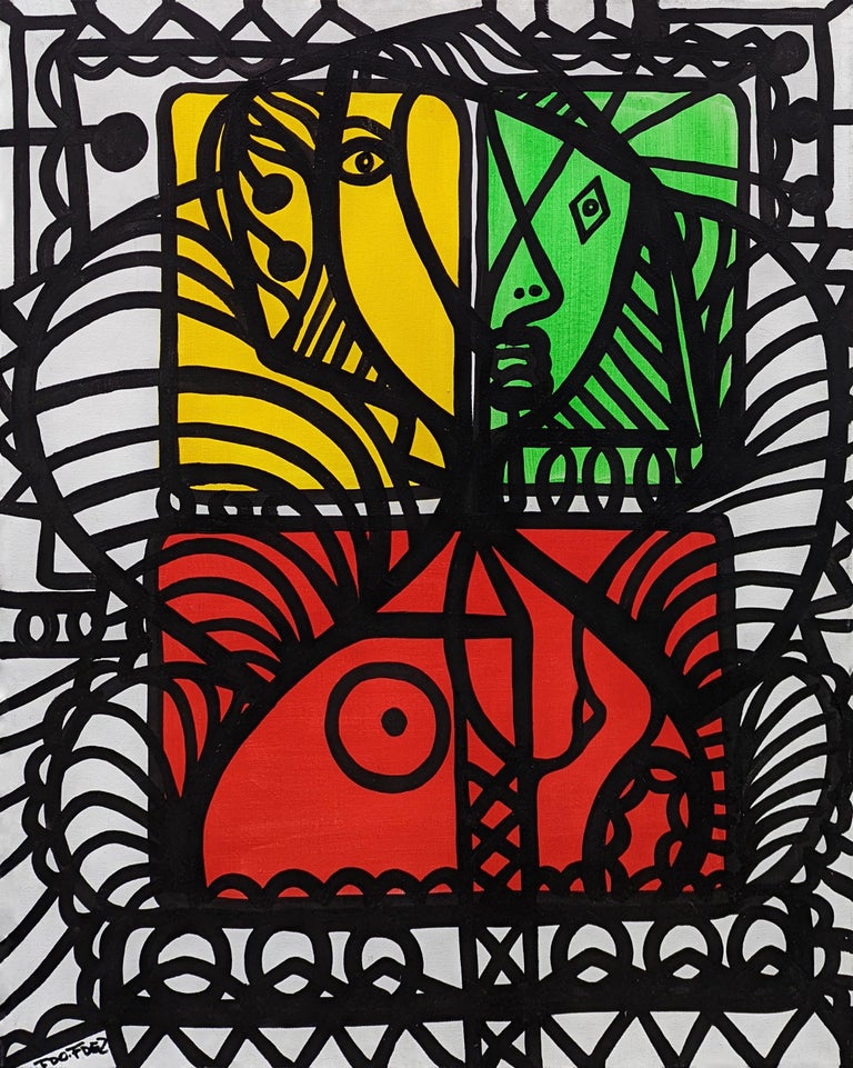 Fernando Fernandez - CUBIST STUDY For Sale at 1stDibs
