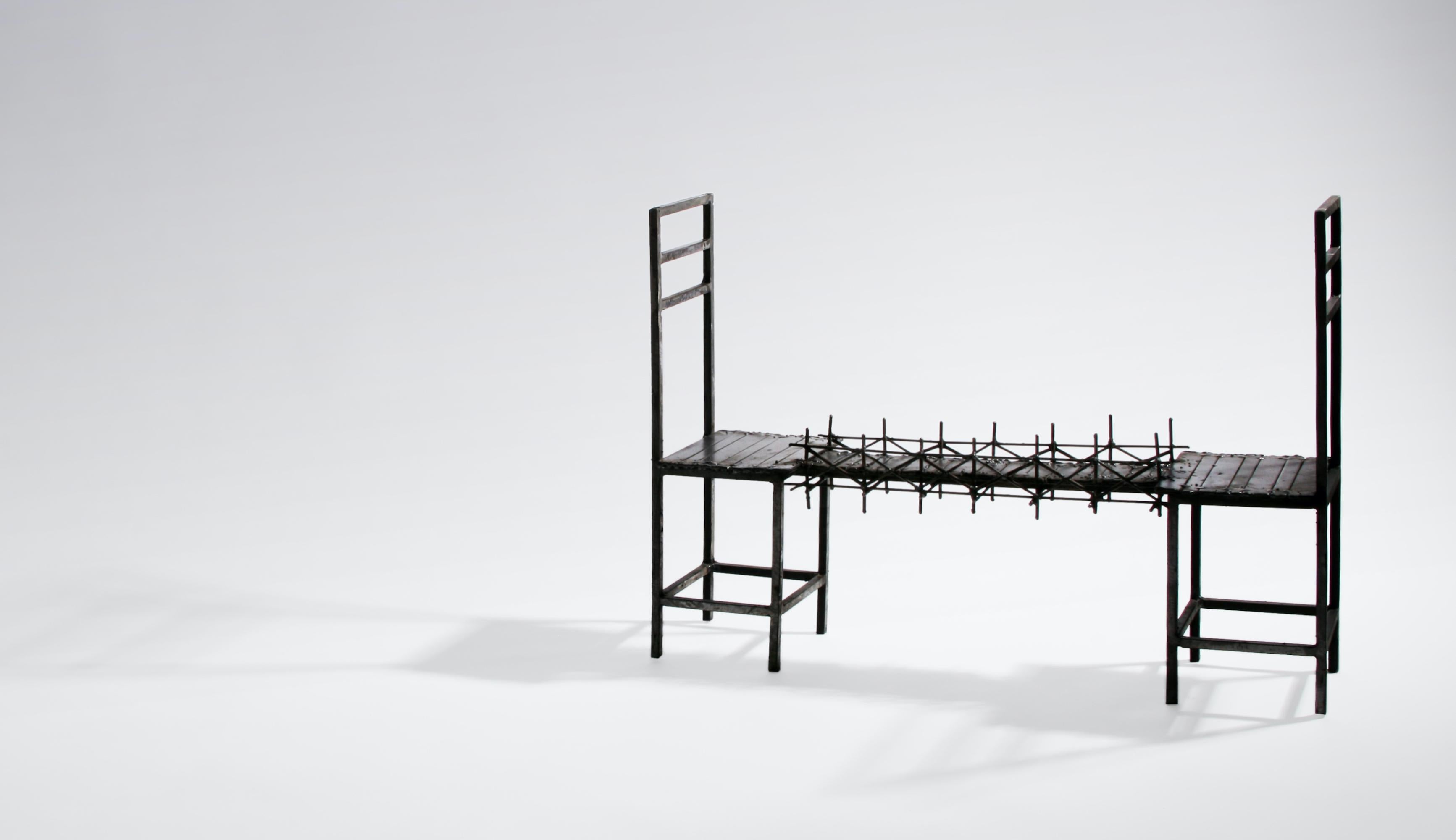 Fernando Suarez Reguera - Puente dialogo, figurative sculpture ...