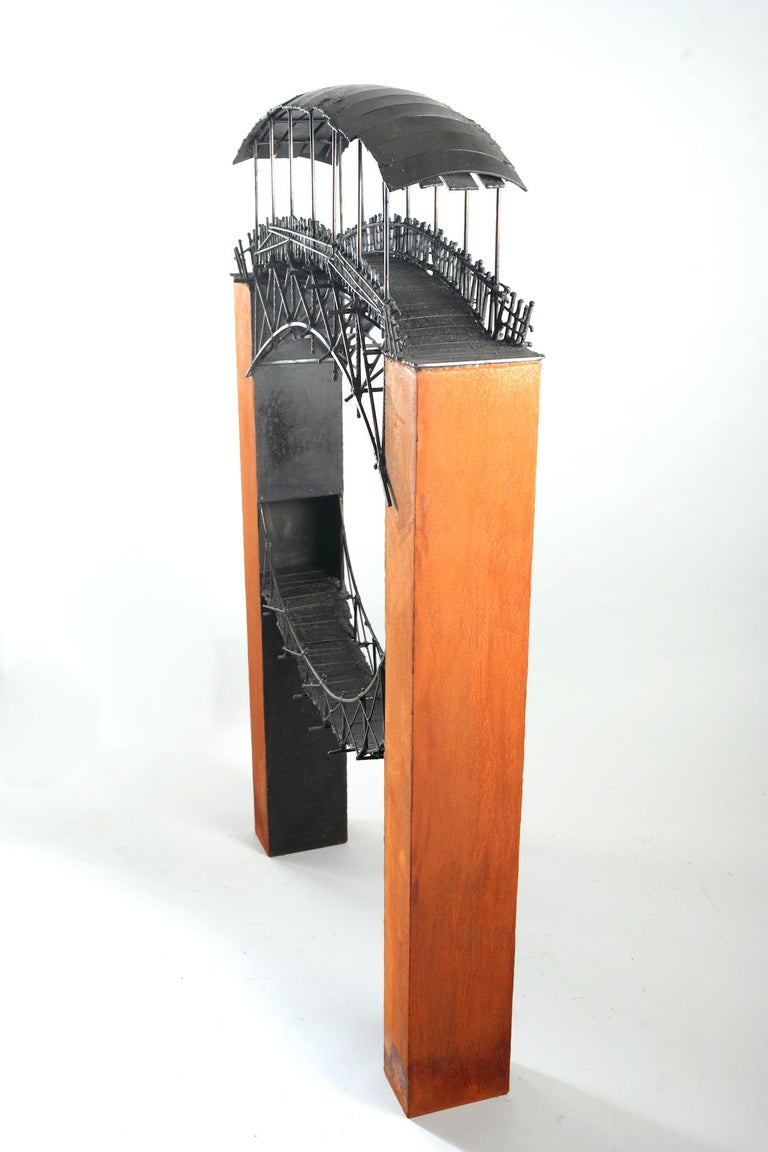 Fernando Suarez Reguera - Transito Circular, figurative sculpture ...