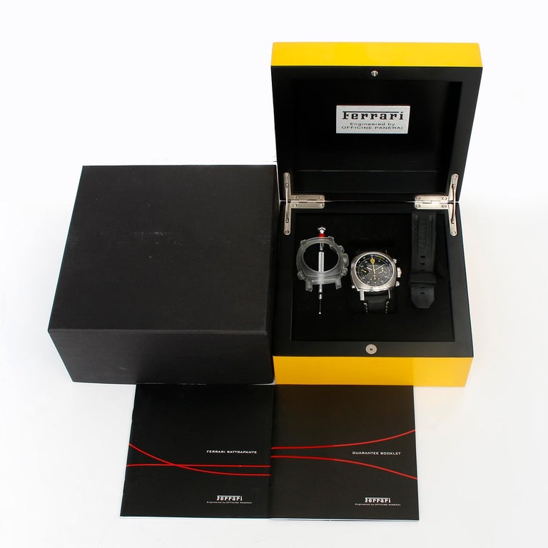 Ferrari by Panerai Rattrapante Chronograph Men's Watch FER00010 at ...