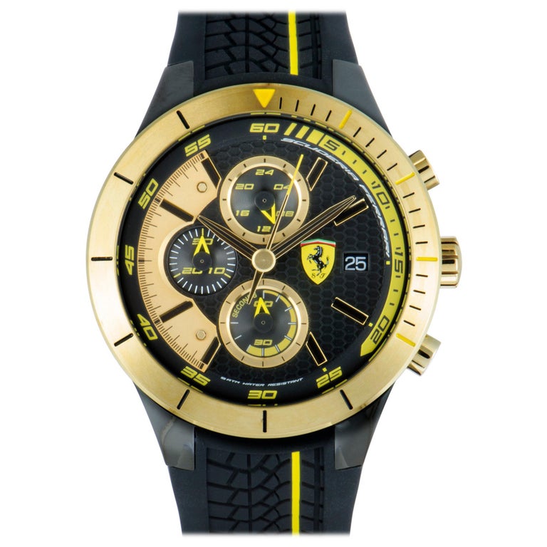 Ferrari Red Rev Evo Watch 830295 at 1stDibs