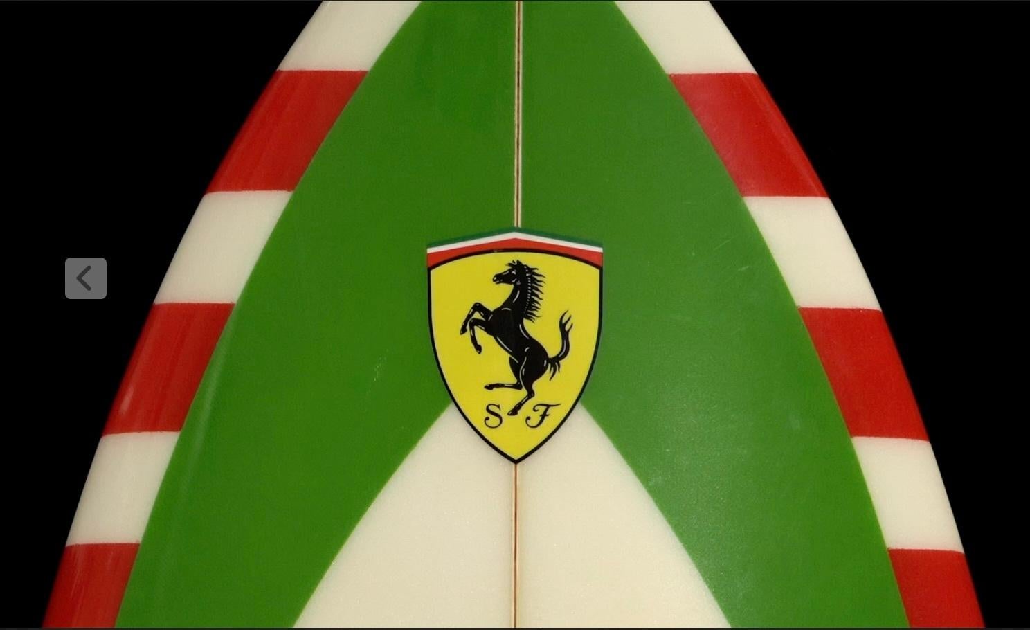 Ferrari Surfboard, Limited Edition, Clients Exclusive For Sale at 1stDibs