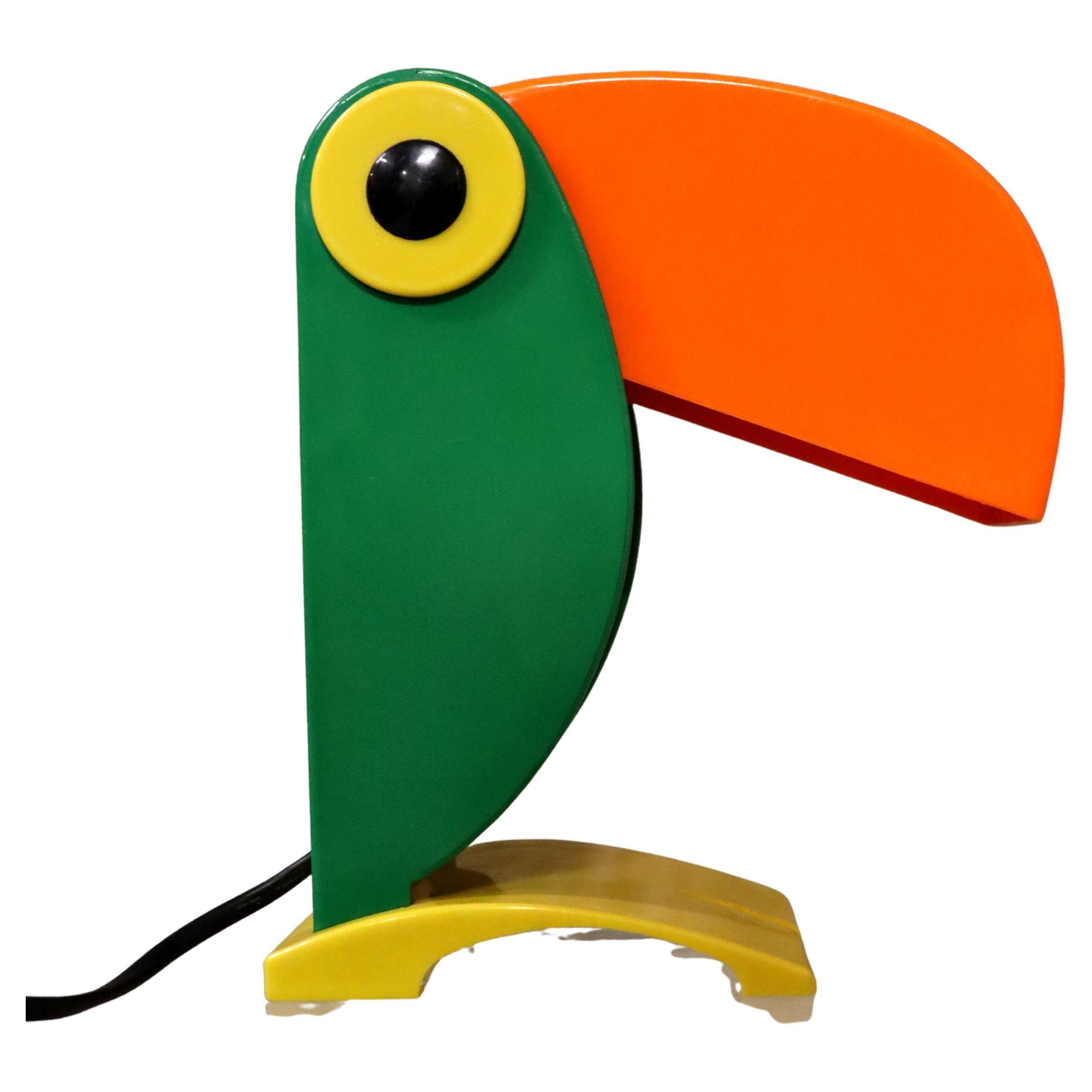 Ferrari – Toucan Lamp – Green – Old Timer – 1970 For Sale at 1stDibs