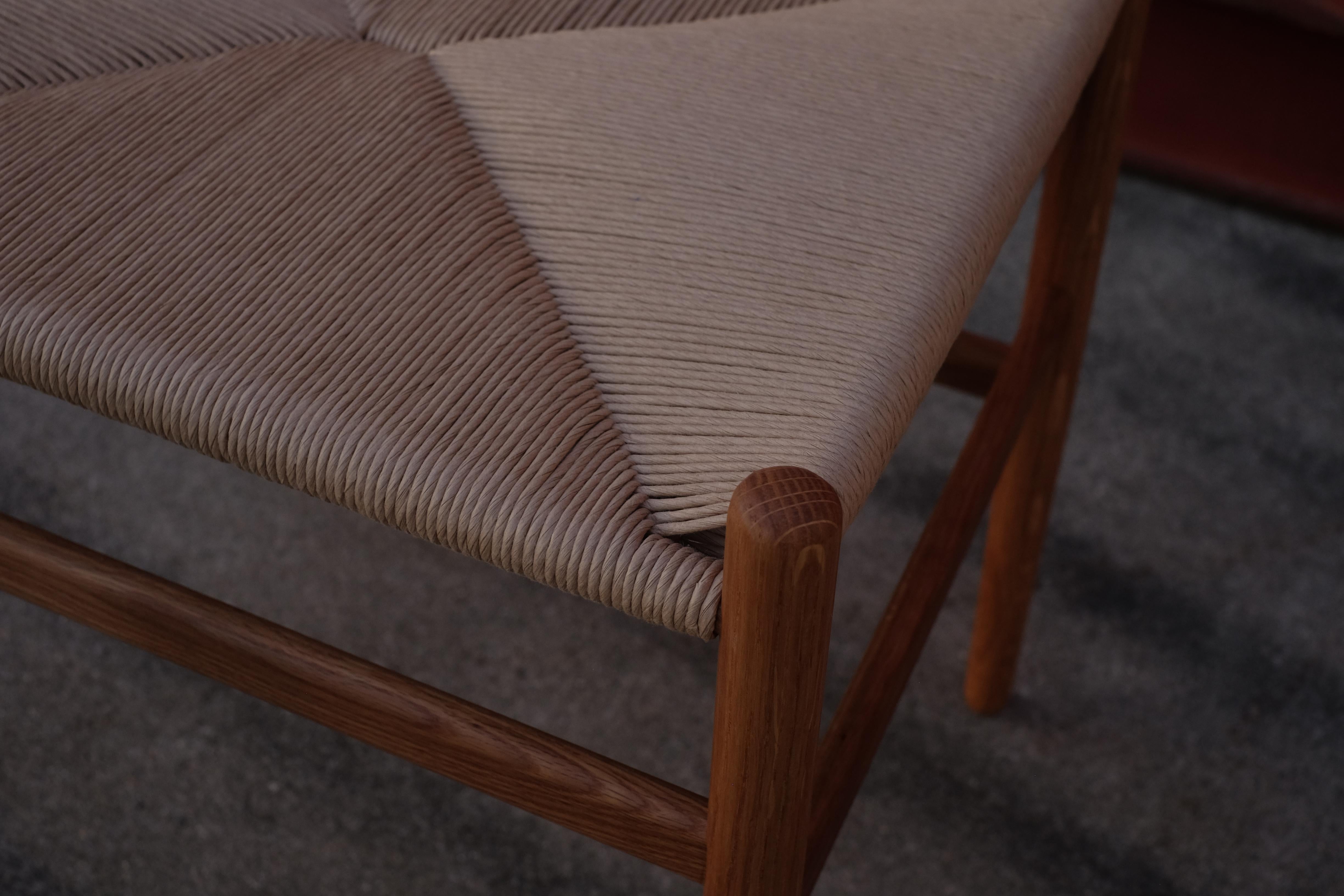 "FF01" Dining Chair w Paper cord Seat by Stokes Furniture For Sale at ...