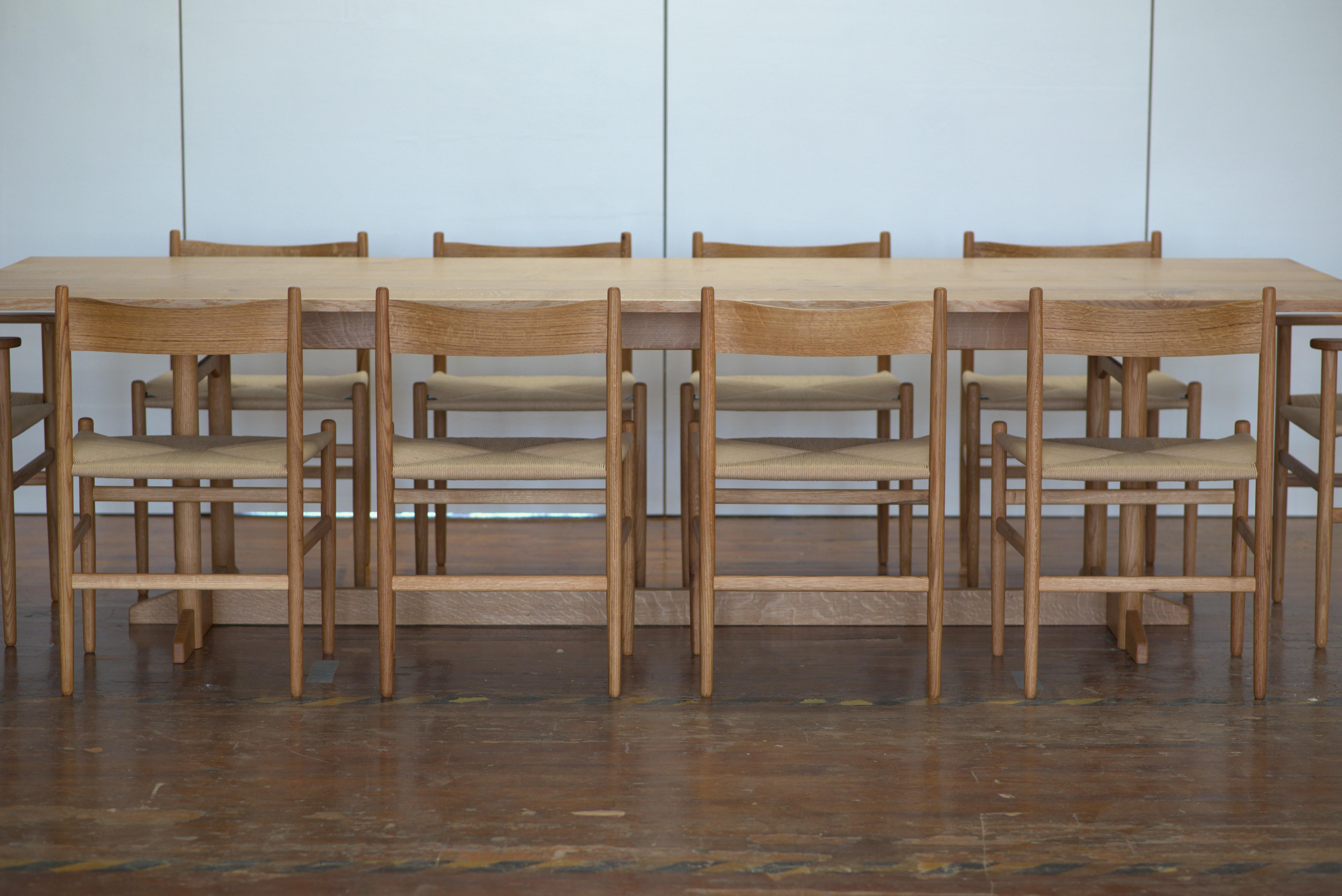 "FF01" Dining Chair w Paper cord Seat by Stokes Furniture For Sale at ...