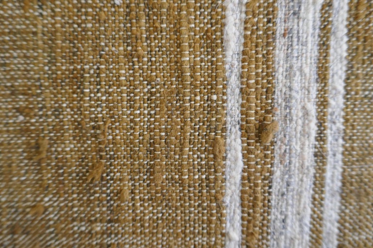 Fi Vintage Custom Berber Kilim Wool Cocktail Ottoman At 1stdibs
