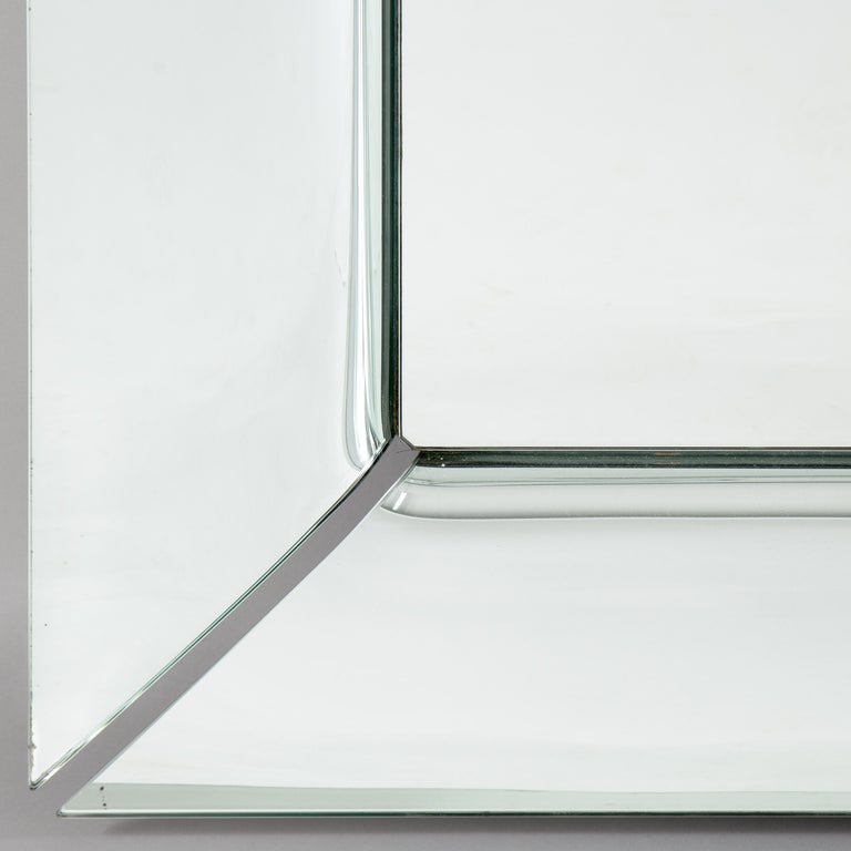 Fiam Caadre 612 Free Standing Mirror in Curved Glass, by Philippe ...