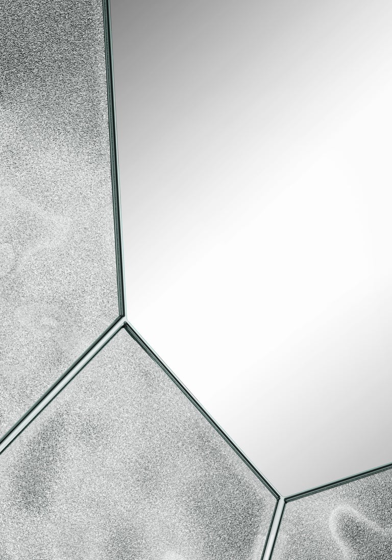 Fiam Italia Bronze Silica Mirror by Arik Levy For Sale at 1stDibs