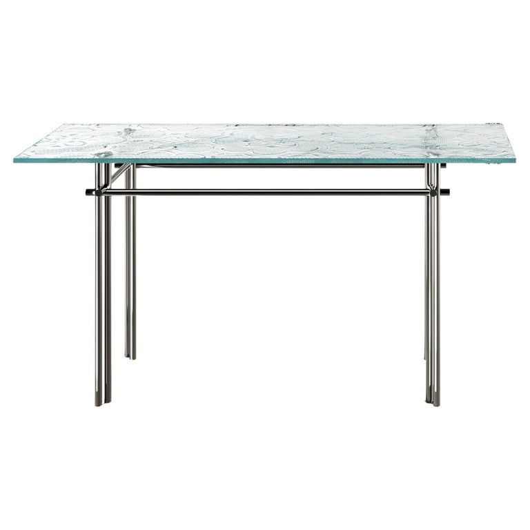 Fiam Italia Cristaline Glass Console by Marcel Wanders Studios For Sale ...