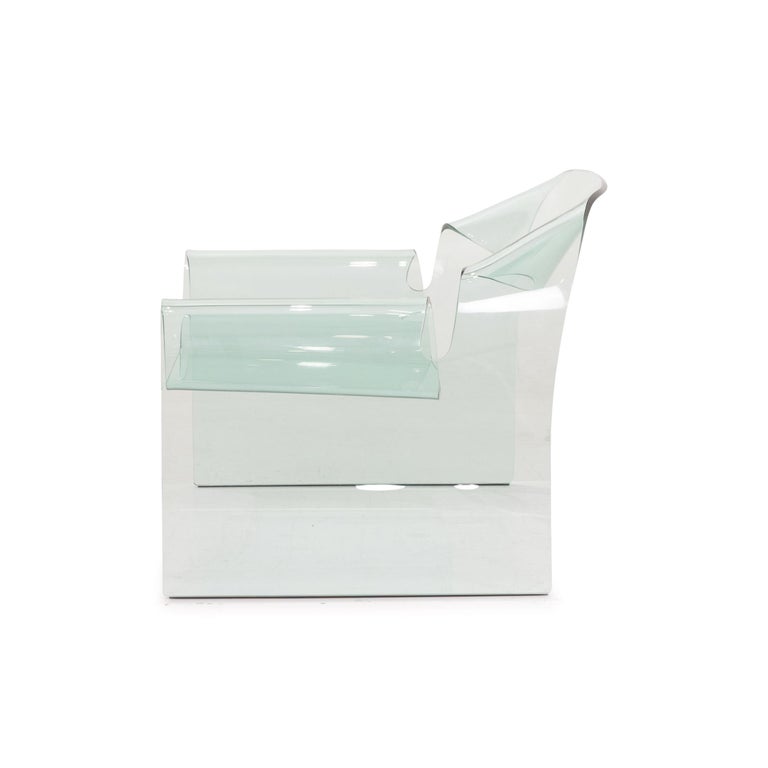 Fiam Italia Ghost Glass Armchair Cini Boeri Chair For Sale at 1stDibs