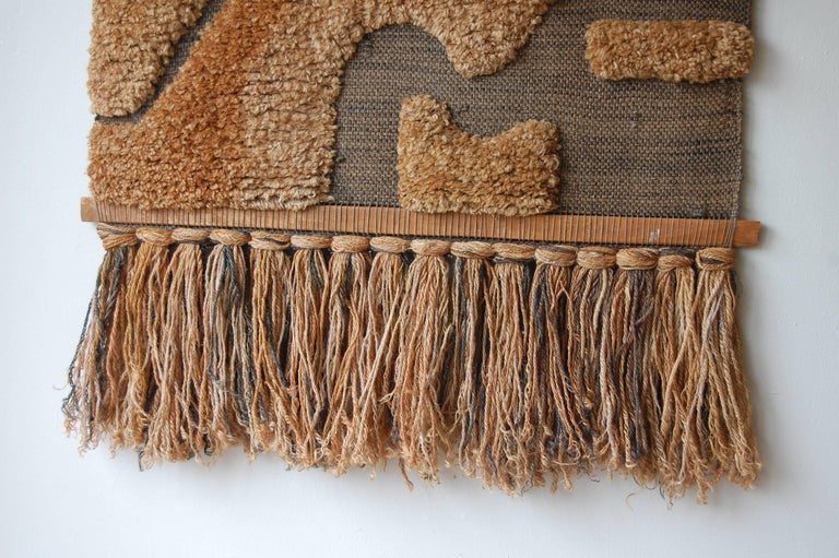 Fiber Art Wall Hanging at 1stDibs