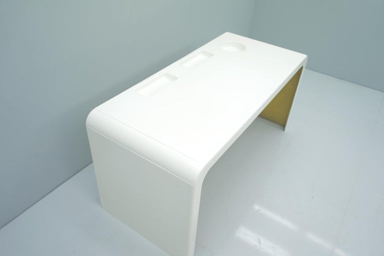 Fiberglass Writing Desk, Germany, 1960s For Sale at 1stDibs