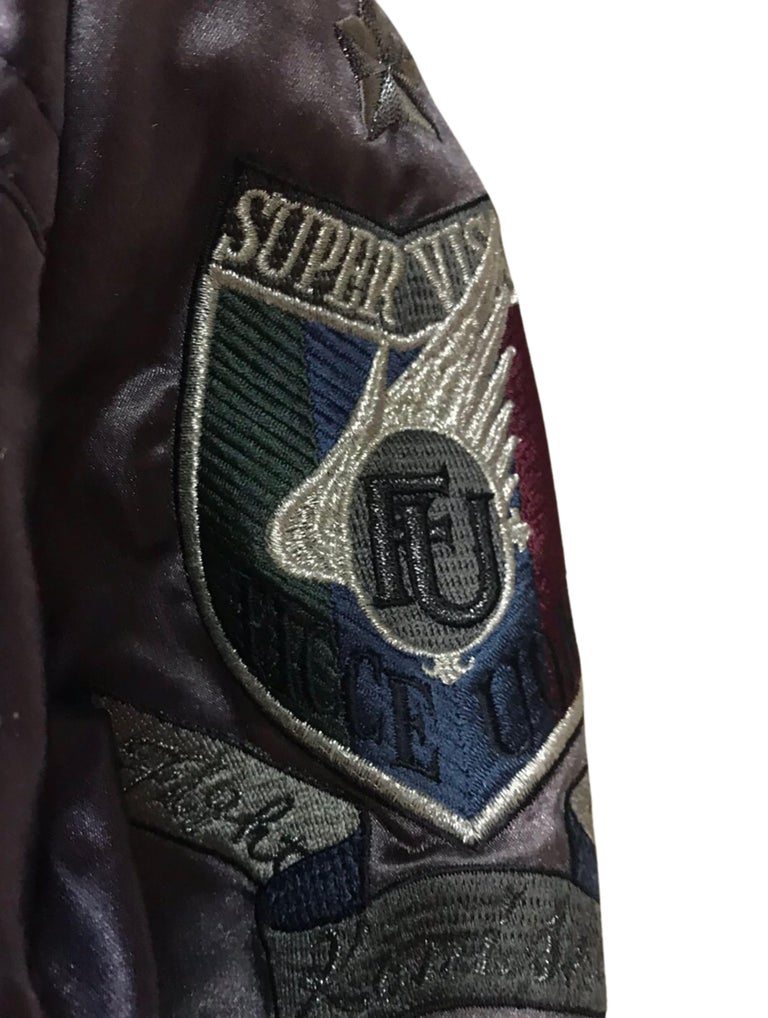 Ficce by Yoshiyuki Konishi Mozart Bomber Jacket, 1990's For Sale at 1stDibs