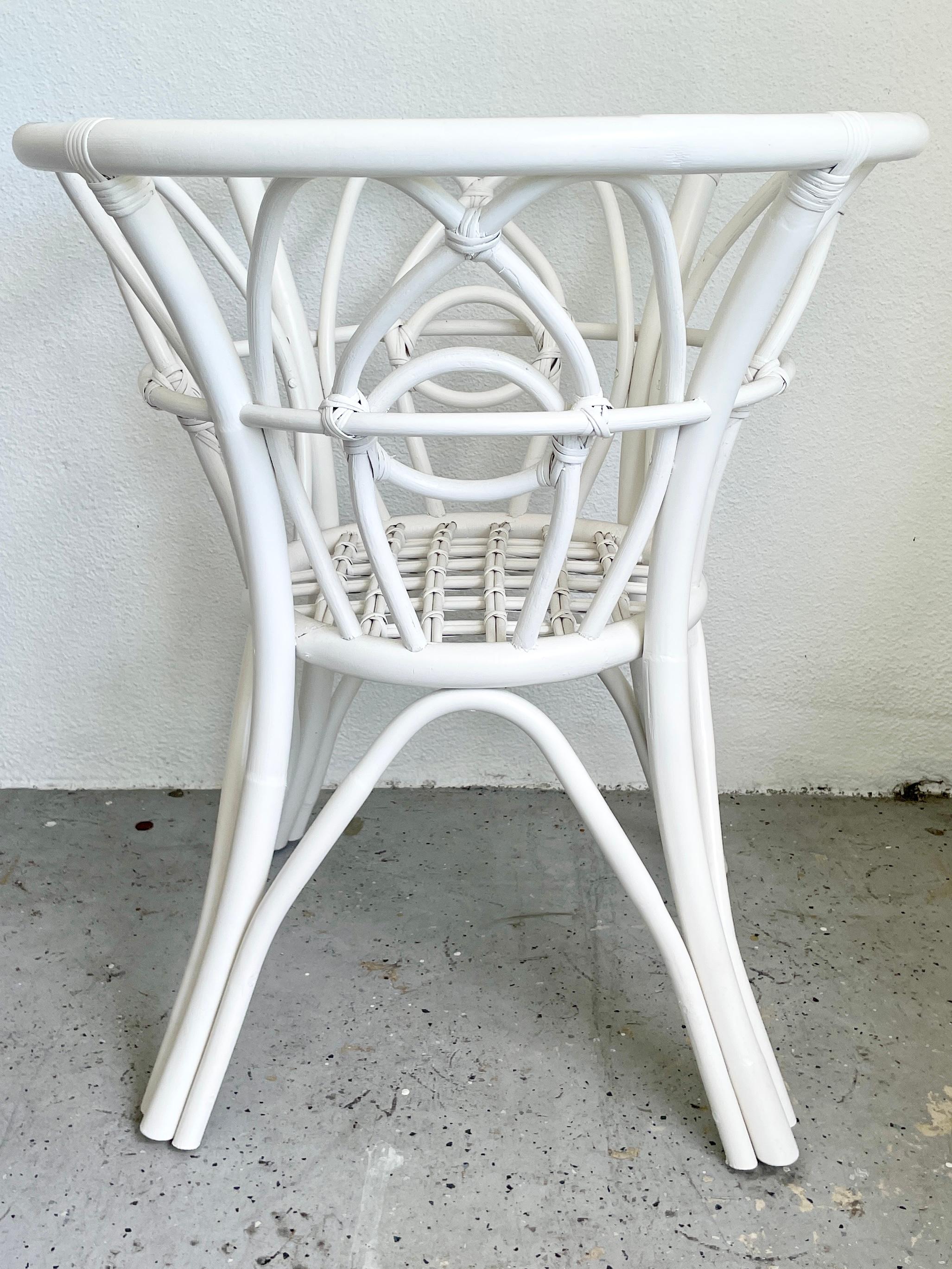 Ficks Reed Lattice Pattern Dining Table Base For Sale at 1stDibs