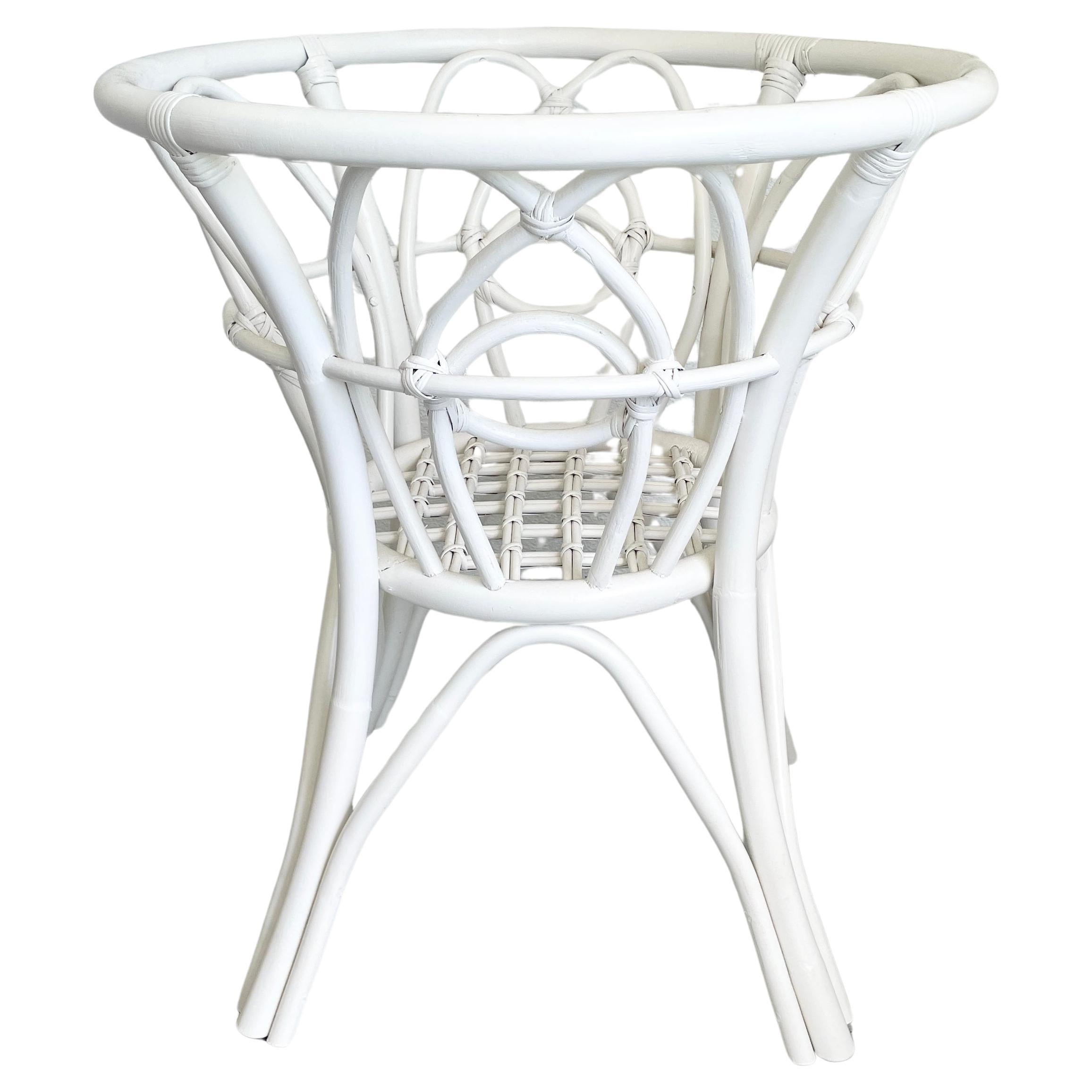 Ficks Reed Lattice Pattern Dining Table Base For Sale at 1stDibs