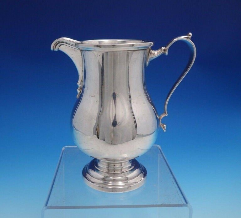 Fiddle Thread by Ellmore Sterling Silver Tea Set 5pc #R768 Massively ...