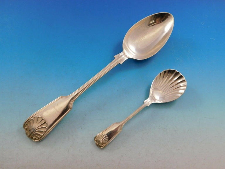 Fiddle Thread and Shell by CJ Vander English Sterling Silver Flatware ...