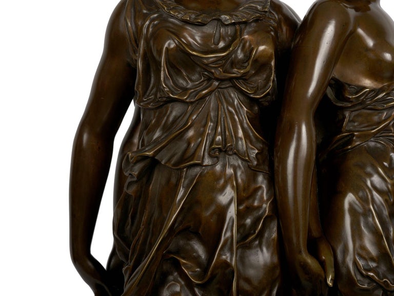Figural Bronze Sculpture of "Three Graces" after Germain Pilon at 1stDibs