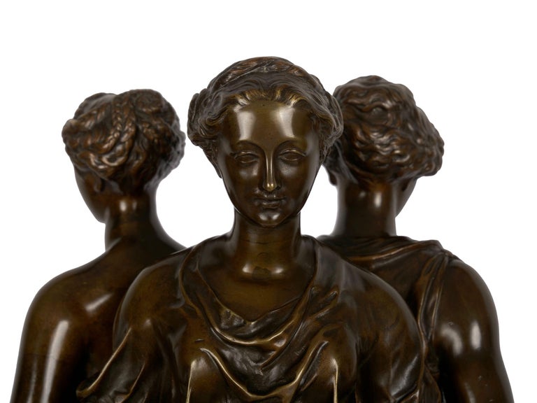 Figural Bronze Sculpture of "Three Graces" after Germain Pilon at 1stDibs