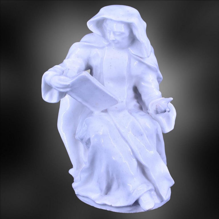Figure of a Nun, Perhaps Heloise, Bow Porcelain Factory, circa 1750 For ...