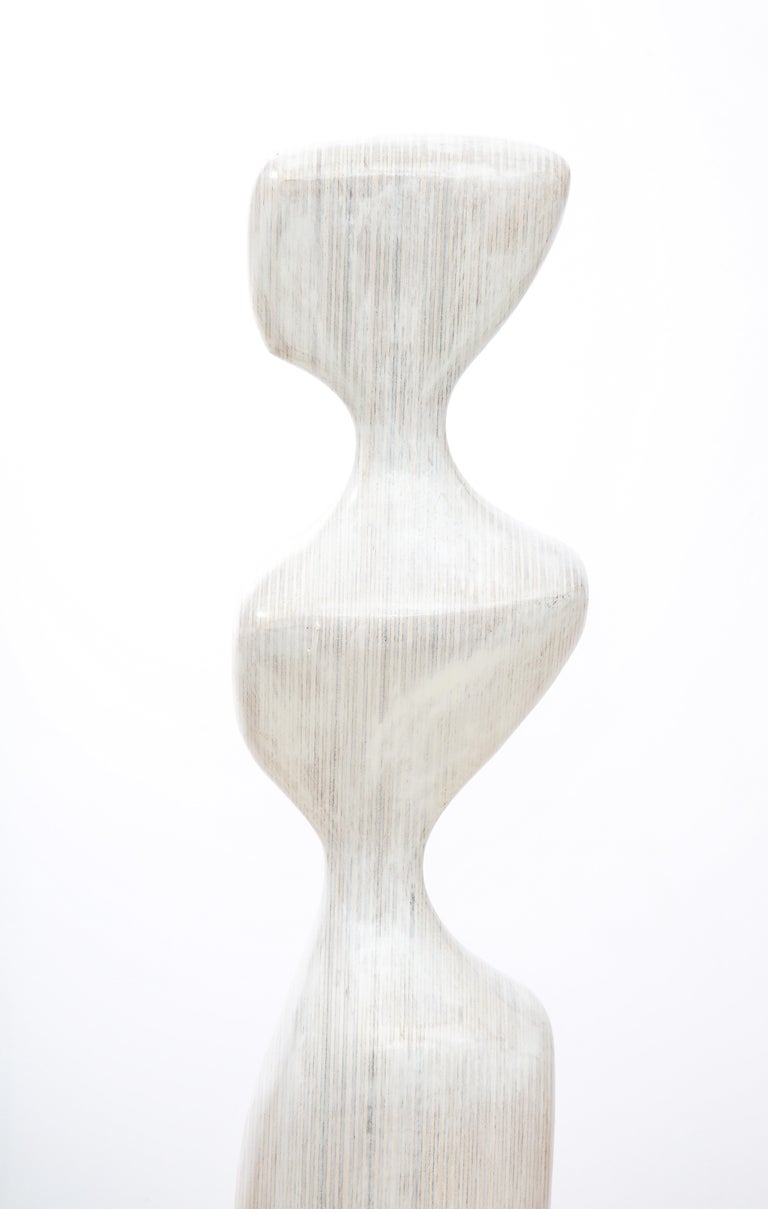 'Figure Study III' Contemporary Wood Figurative Sculpture For Sale at ...