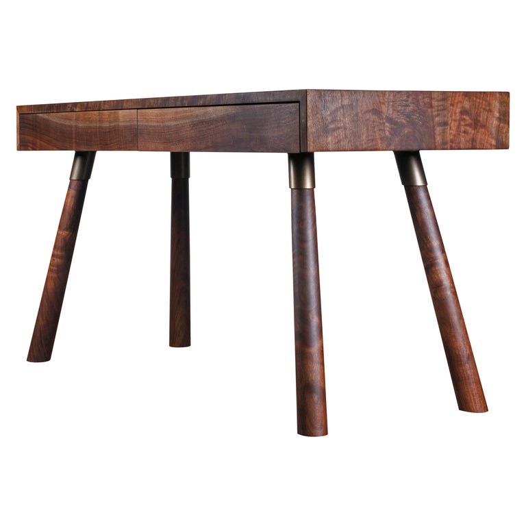 FIJN Desk in Solid Black Walnut For Sale at 1stDibs