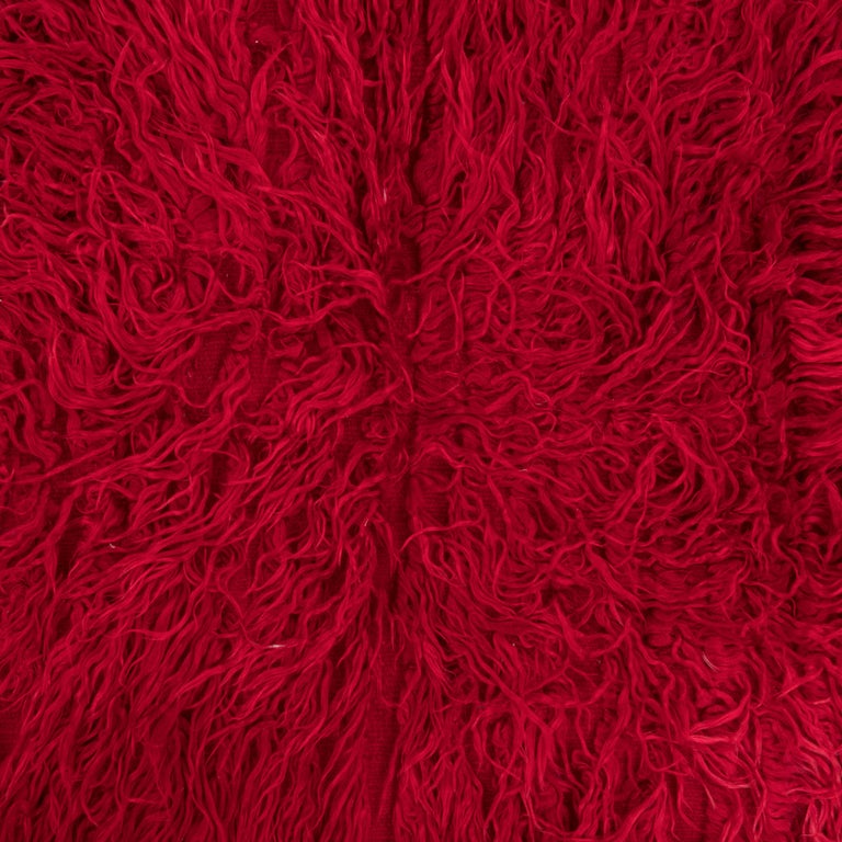 Filikli Angora Rug from Central Anatolia, Turkey, Mid-20th C For Sale ...